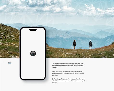 Travel Mobile Application Behance