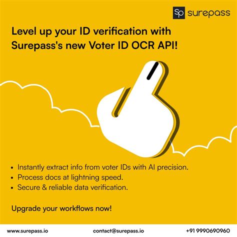Surepass Technologies On Linkedin Idverification Ocr Voterid Api Surepass Datasecurity
