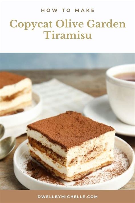 Copycat Olive Garden Tiramisu Easy Delicious Artofit