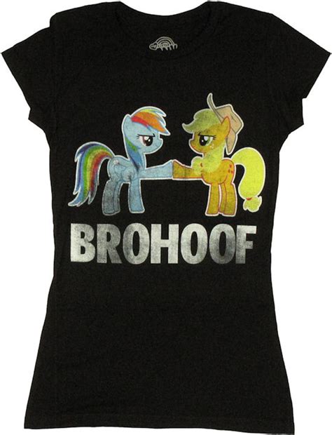Rainbow Dash And Applejack Brohoof