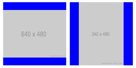 html ionic grid of squares containing mix of portrait and landscape