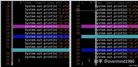 oeasy教您玩转vim 66 比较修改模式 vimdiff 知乎