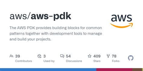 Github Awsaws Pdk The Aws Pdk Provides Building Blocks For Common Patterns Together With