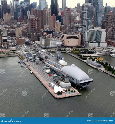 New York City Intrepid Sea Air And Space Museum Editorial Photo Image