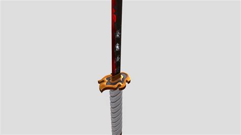 Rengokus Sword 3d Model By Lburling [6a81809] Sketchfab