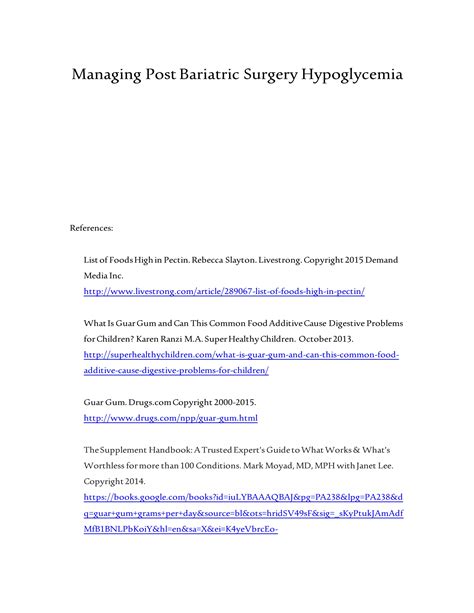 Hypoglycemia Handout Docx