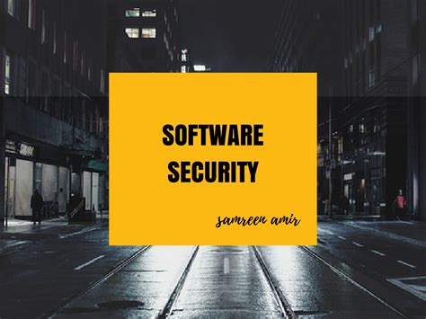Ppt Software Security Powerpoint Presentation Free Download Id