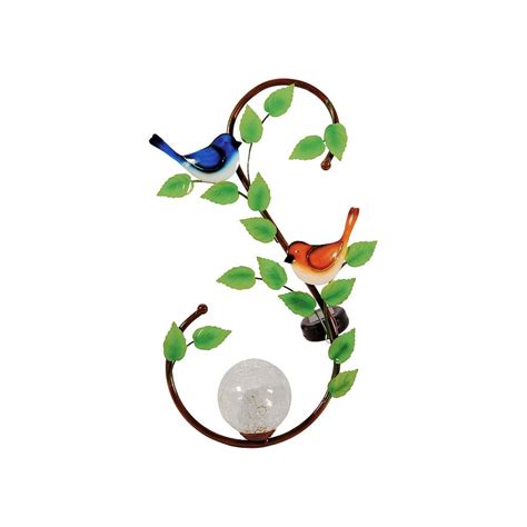 Садовый фонарь со светодиодами на солнечных батареях Птичка подвесной СТАРТ САД 1led выгодная