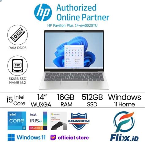 Jual Hp Pavilion Plus Laptop Ew Tu Ew Tu I U Gb Ssd W Di Seller Flixx Id