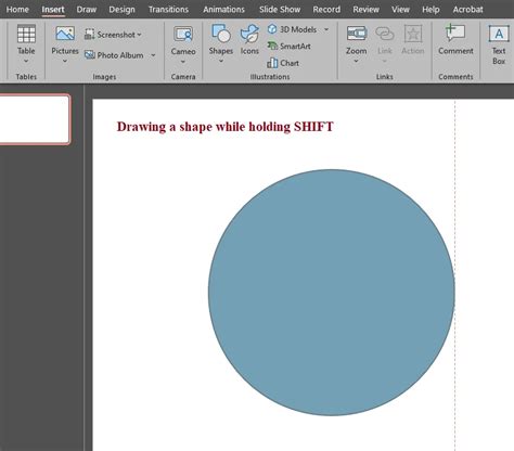 How to Сrop a Picture into a Circle in PowerPoint