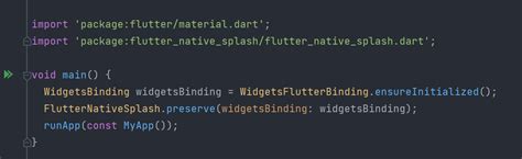 How To Use The Flutter Native Splash Package Skillypro