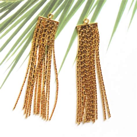 Metal Tassel Etsy