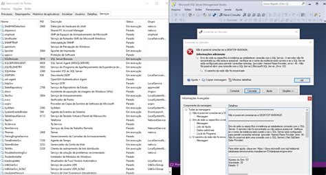 Microsoft SQL não conecta erro 53 SQL e Banco de Dados Alura Cursos online de tecnologia
