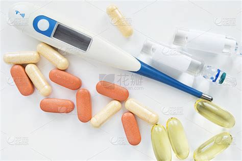 温度计和药片