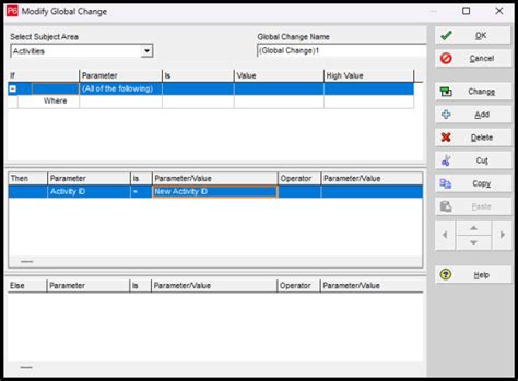 How To Change Activity ID In P Planning Engineer FZE