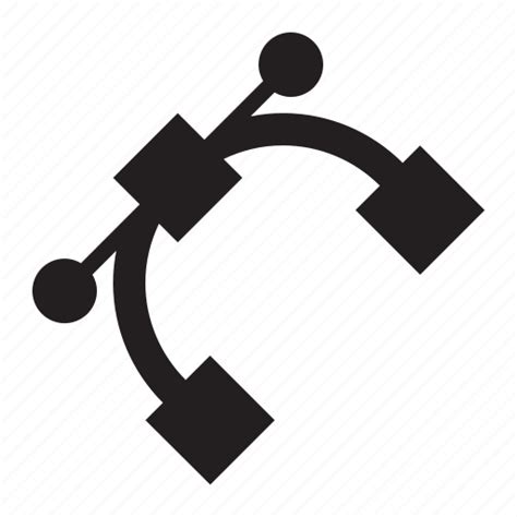 Bezier Path Icon