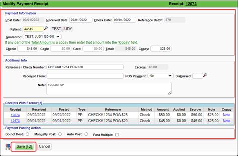 Delete Or Modify A Receipt