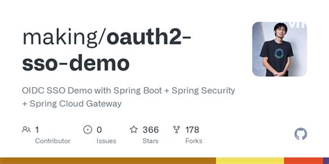 Github Making Oauth Sso Demo Oidc Sso Demo With Spring Boot