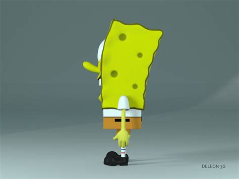 Spongebob Squarepants 3d Model By Deleon3d