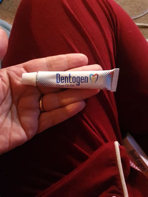 Dentogen Fast Toothache Pain Relief Sugar Free Clove Oil Gel 10g