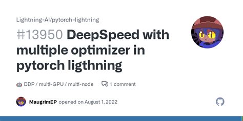 Deepspeed With Multiple Optimizer In Pytorch Ligthning · Lightning Ai
