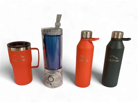 Lot Ll Bean Cup Water Bottles And A Blendjet