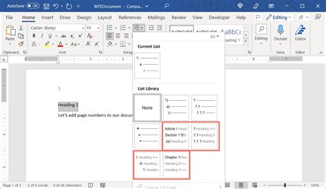 How To Add And Format Page Numbers In Microsoft Word Make Tech Easier