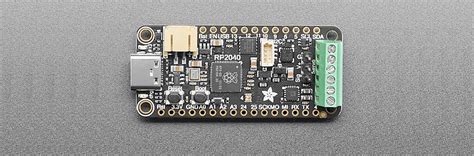 feather of the day adafruit rp2040 prop maker feather with i2s audio