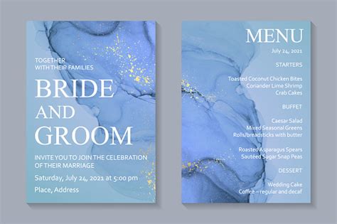 푸른 수채화 파 또는 황금 반짝이 알코올 잉크 스타일의 유체 예술결혼식 초대장 세이브 더 데이트 문구에 대한 스톡 벡터 아트 및 기타 이미지 세이브 더 데이트 문구