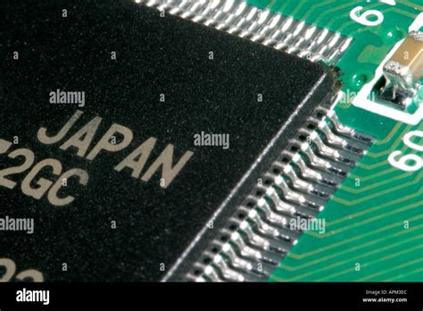 Detail Of Circuit Board Stock Photo Alamy