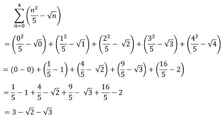 Summation Definition Rules Examples Lesson Study Com
