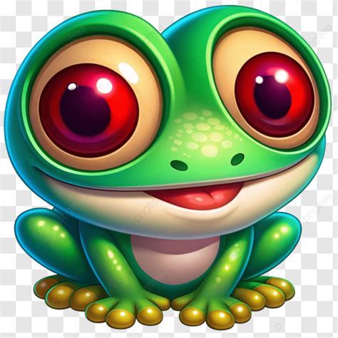 Frog Eyes Cartoon