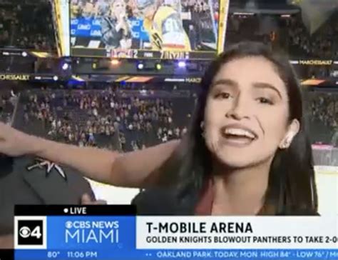 Samantha Rivera Getting Hate Messages After Viral Stanley Cup Stiff Arm
