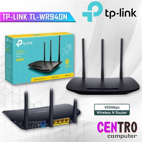 Jual Tp Link Tl Wr940n Wifi Router 450mbps Tplink 940n Shopee Indonesia