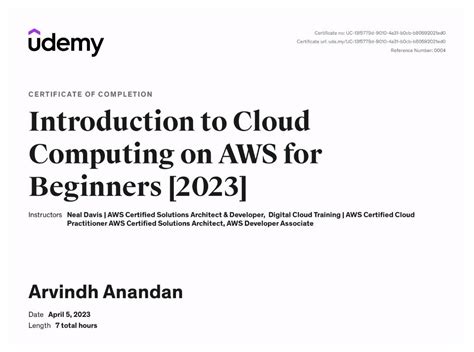 Aws Cloudcomputing Arvindh Anandan