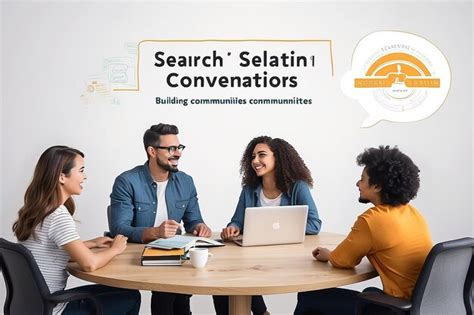 Premium Photo Creating Conversations Building Communities