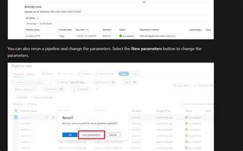 how to skip wait in rerun from specific activity in adf microsoft qanda