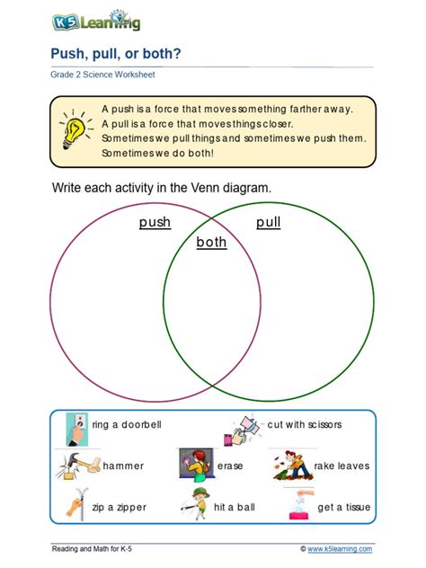 Grade 2 Push Pull Forces B Pdf