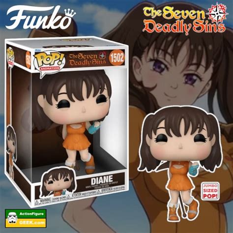 Seven Deadly Sins Diane Funko Pop Jumbo 10 Inch Vinyl Figure
