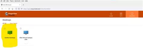 Racs Computing Documentation Virtual Desktop Infrastructure Vdi College Of Earth Ocean