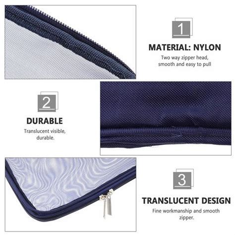 Blue Plain Document Mesh Bag At Rs 75piece In Surat Id 2854712539673