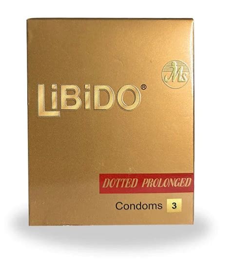 Libido Dotted Condoms 3 Pcs Libido Dotted Prolonged Condoms 3 Pcs