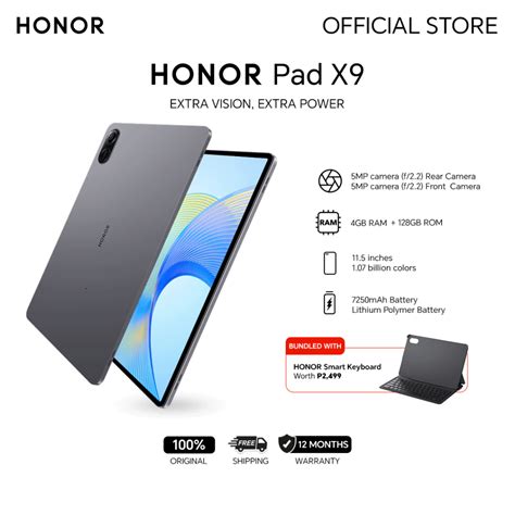 Honor Pad X Hz K Honor Fullview Display Mah Battery Tablet With Smart Keyboard