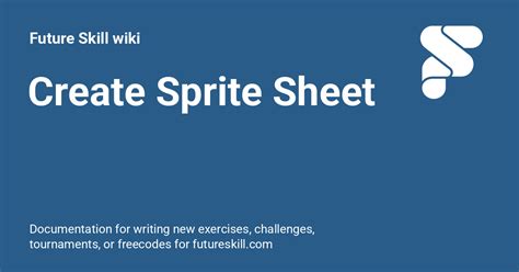 Create Sprite Sheet Future Skill Wiki