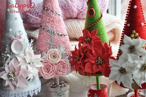 Купить или заказать Декоративные Елочки " Cristmas" в интернет магазине ...
