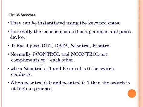 Verilog Hdl Lecture Series 2 Powerpoint Slides Learnpick India