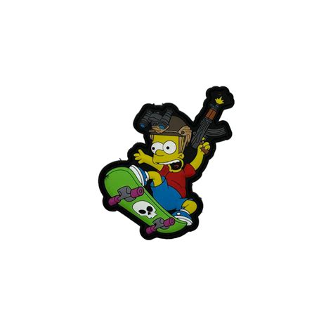 Tactical Hostyle Bart Patch Airsoft Barracks