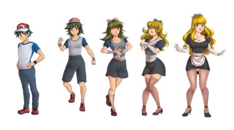 Ash To Maid Tg Sequence Colored By Rezuban