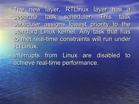 Rt Linux