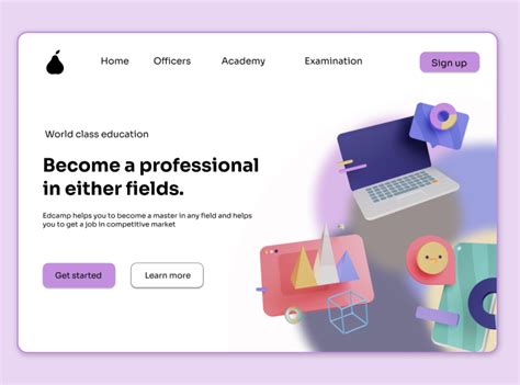 Daily Ui Design Challenge Day 03 Landing Page By Shumaila On Dribbble